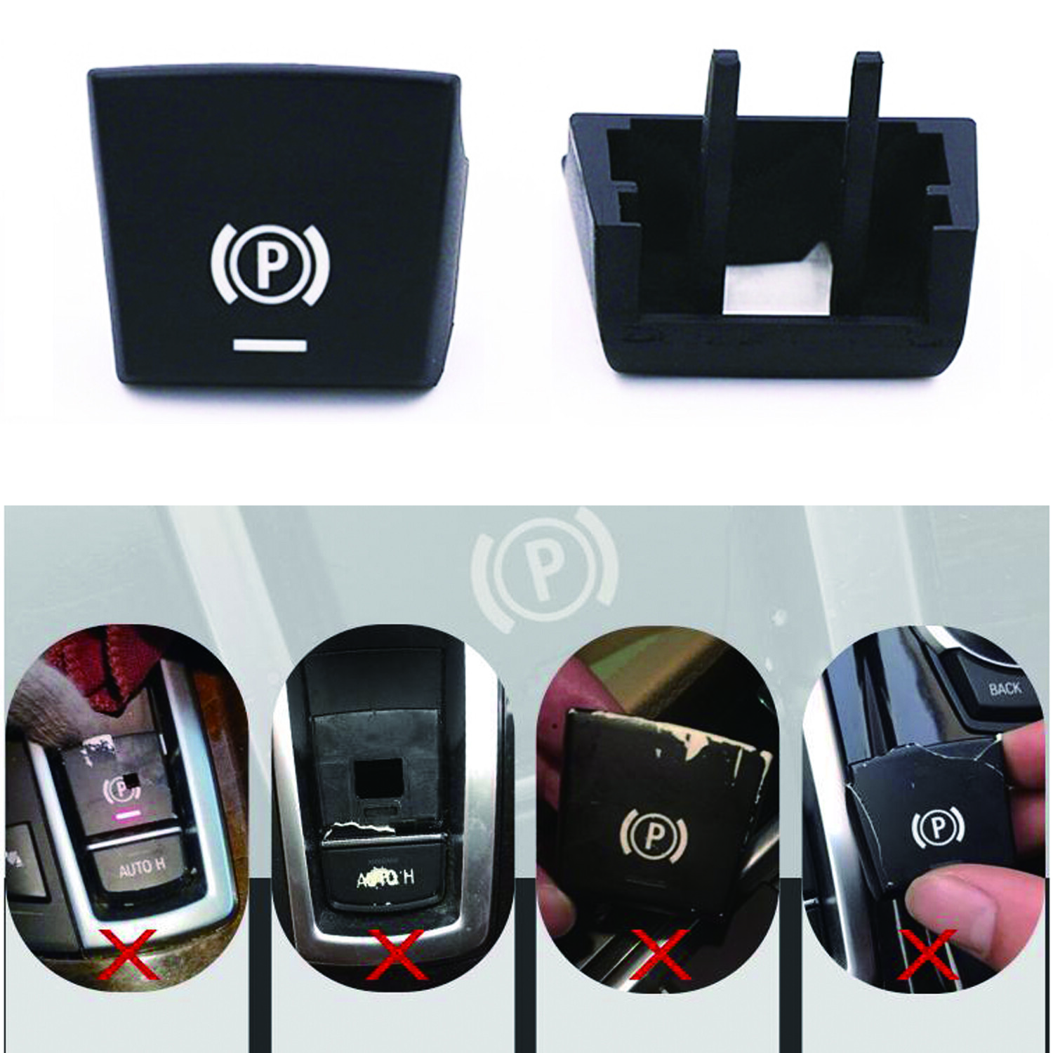 Parking Brake P Button Switch Cover Fit for BMW X3 X4 5 6 7 Series | eBay
