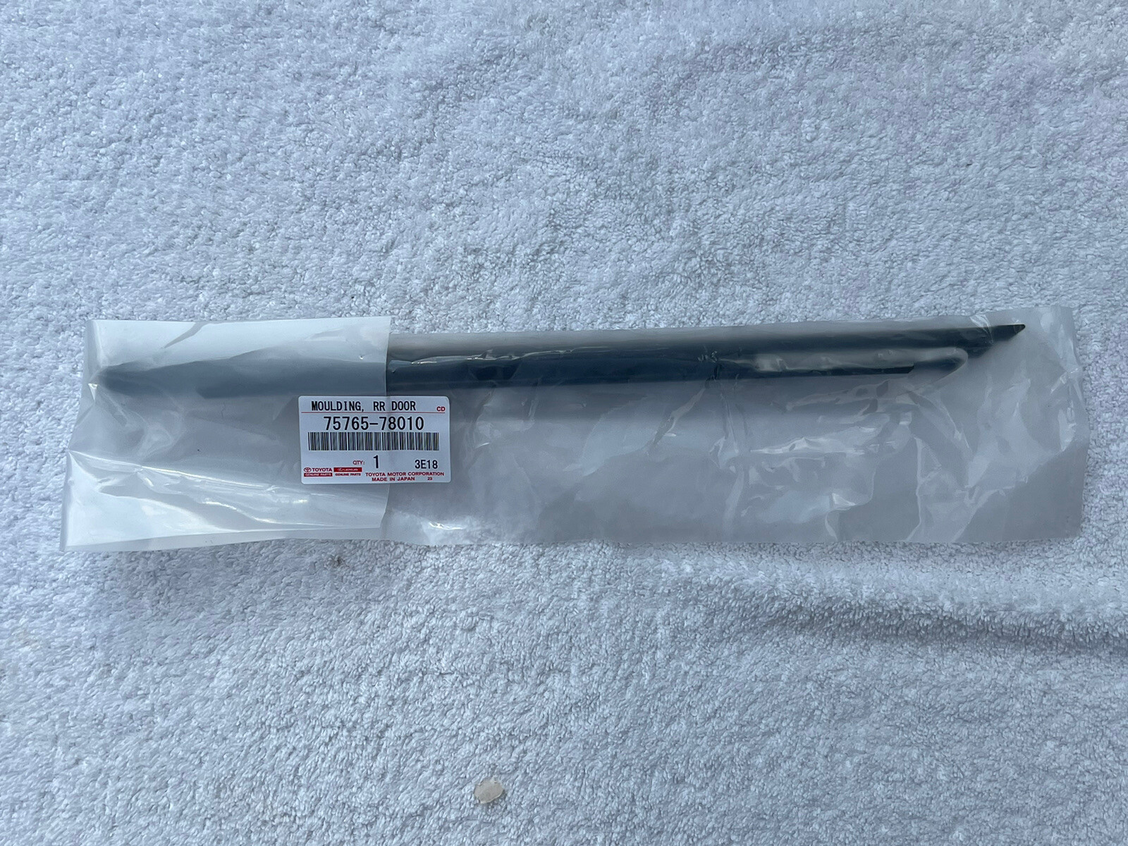 7576578010 Genuine Toyota Moulding RR Door 75765-78010 for sale online ...