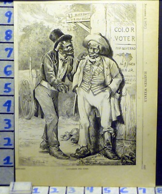 1872 ETHNIC VOTE POLITICAL BROOKE HISTORICAL VINTAGE ART AN03 | eBay