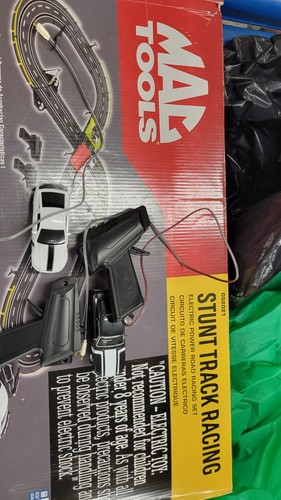 HO Slot Car x 2- the Boss Mustang- MAC TOOLS w/Controls GS2021 | eBay