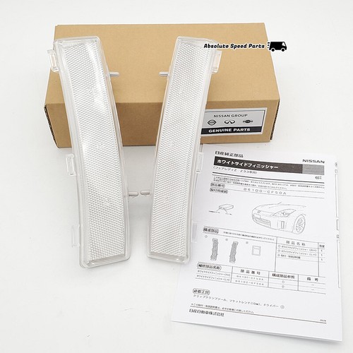NEW OEM Nissan 350Z Front Clear Side Reflectors Z33 06-08 B61D0-CF50A ...
