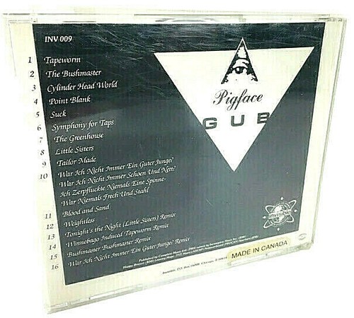 Pigface Gub INV 009 Expanded 16-Track Edition OhGr Reznor Invisible ...