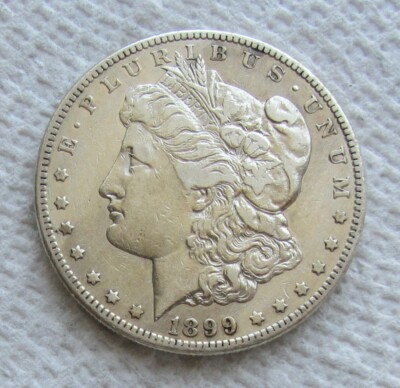 1899-S Morgan Silver Dollar Rare Key Date San Francisco XF Det. Light ...