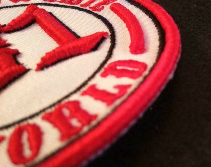 Embroidered 3" Support 81 Circle 3D Puff Foam Patch MC Biker USA | eBay