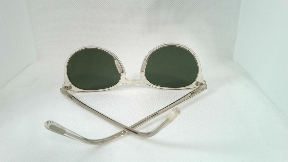 Oliver Peoples O'Malley Sun OV5183S Buff Frame Green Vtg Glass Lens Sunglasses | eBay
