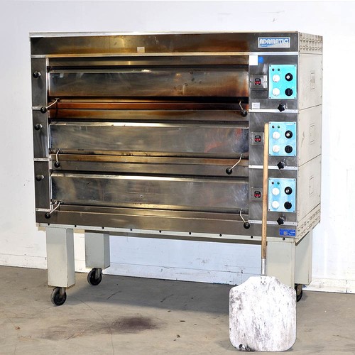 Adamatic 3-Deck Commercial Oven Adam Equipment AAD-8-303 208V 3phase ...