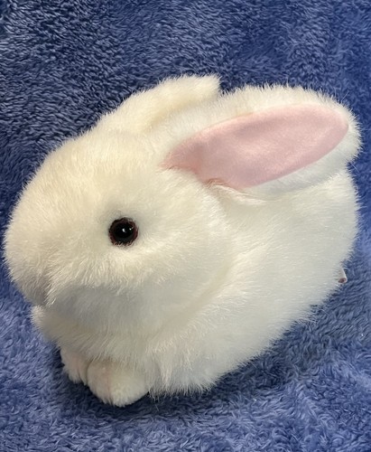 Ty Classic Easter Bunny Plush White Rabbit Stuffed Animal Realistic ...