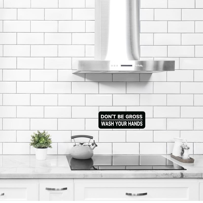 Check Out This Way With Left Arrow, 10 X 3 Inches Acrylic Warning Sign ...