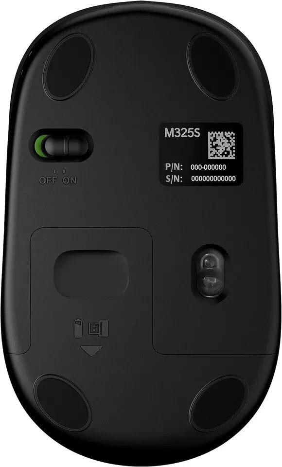 Logitech M325S Wireless Mouse (Black) | eBay