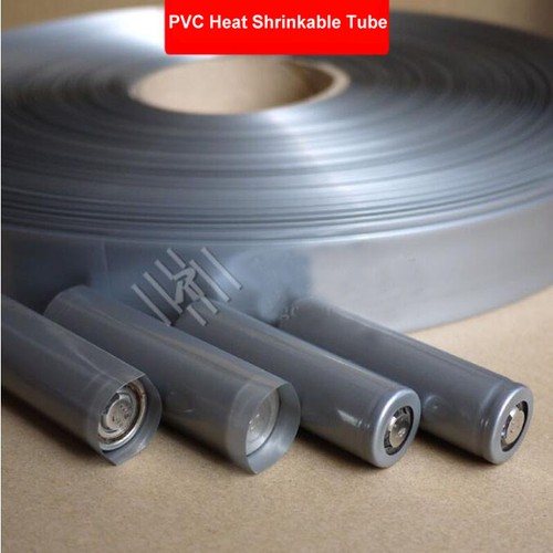 Ø10.8~42mmGray PVC Heat Shrinkable Tube Wrap Battery Insulation Sleeve ...