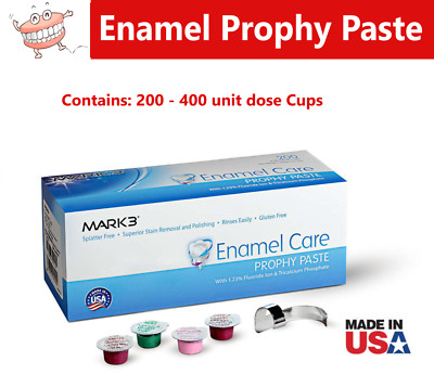 Dental Prophy Paste Upto 600 cups Prophylaxis Non Splatter Mark3 All ...
