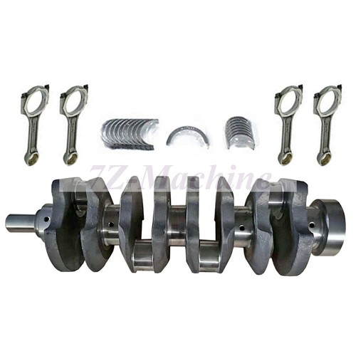 4JG1 4JG1T Crankshaft Forged Steel + Bearings Set+Connecting Rods Kit ...