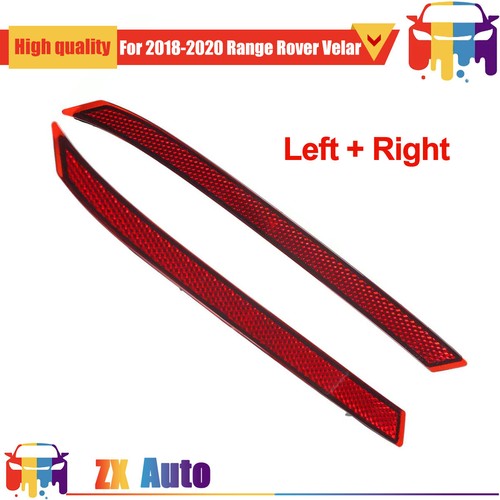 A Pair Rear Bumper Marker Reflector Light LH+RH Fits Range Rover Velar ...