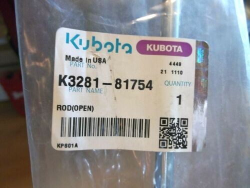 KUBOTA PART # K3281-81754 OPEN ROD | eBay