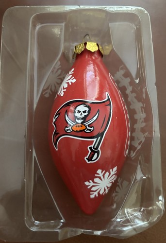 Tampa Bay Buccaneers Logo NFL Forever Teardrops Christmas 4” Tree ...