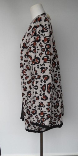 BEME Animal Print Coatigan Cardigan jacket Plus Size L ( 22 - 24 ) BNWT ...