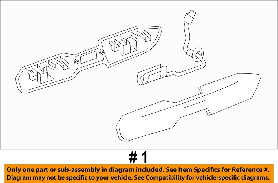 GM OEM 15-20 Escalade ESV Lift Gate Exterior Trim-Handle 23339223 | eBay
