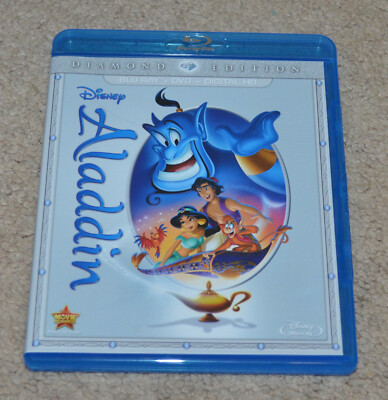 Aladdin (Blu-ray/DVD, 2015, 2-Disc Set, Diamond Edition) 786936844399| eBay
