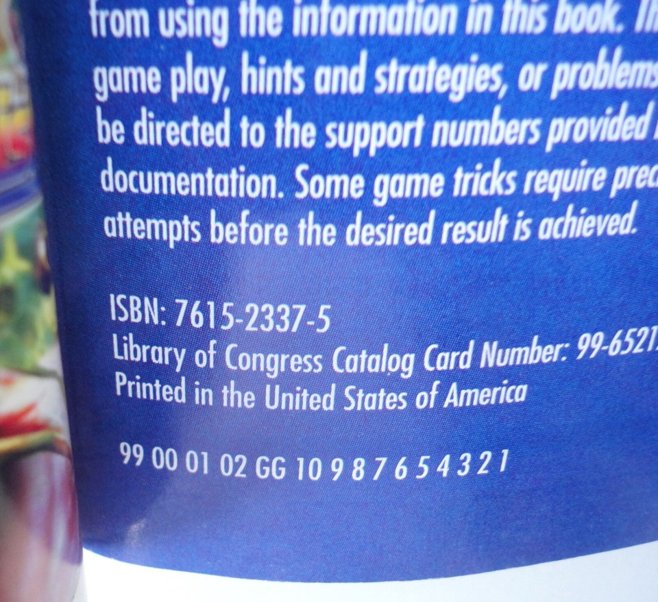 1999 Unread 1st Printing Prima's Official Strategy Guide Sonic ...