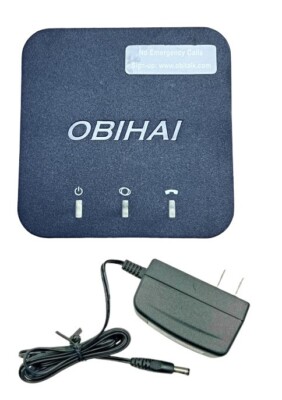 Obihai OBi200 1-Port VoIP Adapter for Google Voice,Power Adapter | eBay