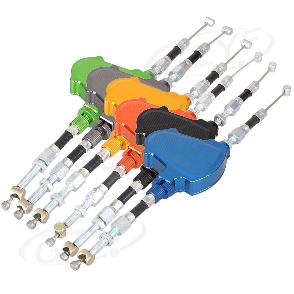 Aluminum Stunt Clutch Pull Cable Lever Easy System Fit Honda Kawasaki 6 ...