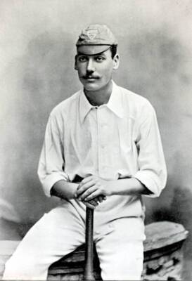 Cricket Circa 1895 Frederick William Tate Sussex And England Old Photo ...