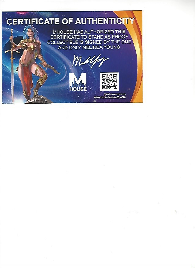 M House (Loki) Variant Naught Nude Virgin MELINDA YOUNG SIGNED COVER w ...