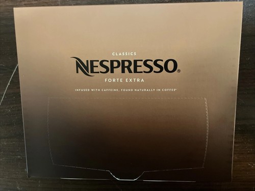 Nespresso Professional Caffe Forte EXTRA Coffee Capsules 50 Pack, 5/31 ...