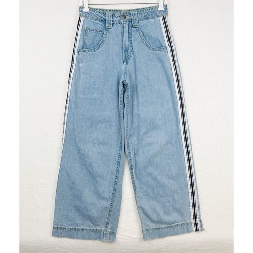 ALAB Giga Rave Baggy Ultra Wide Leg Jeans Y2K Embroidered Mens Sz 28x29 ...