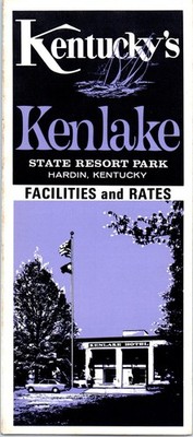 1960s KENTUCKY'S KENLAKE STATE RESORT PARK HARDIN KY TRAVEL BROCHURE | eBay