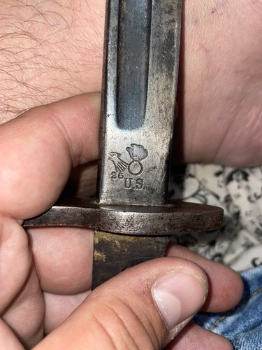 Rare WW1 M 1917 US Remington Flaming Bomb Bayonet W/ Markings. | eBay