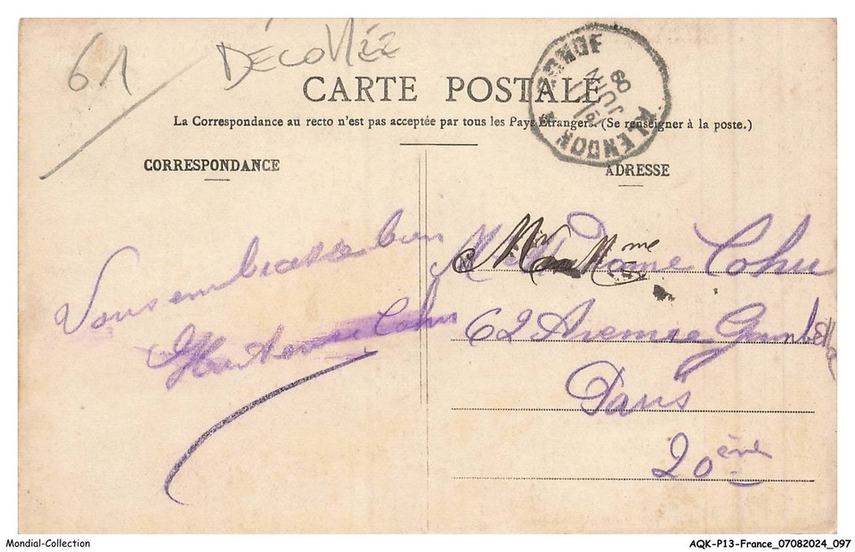 AQKP13-1008-61 - Saint-Julien-Sur-Sarthe - Castillo De Montgoubert ...