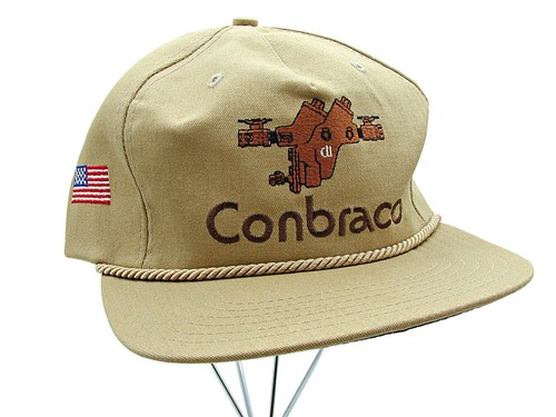 Vintage 80's Texace Conbraco Baseball Cap Hat Trucker Unisex Adjustable ...