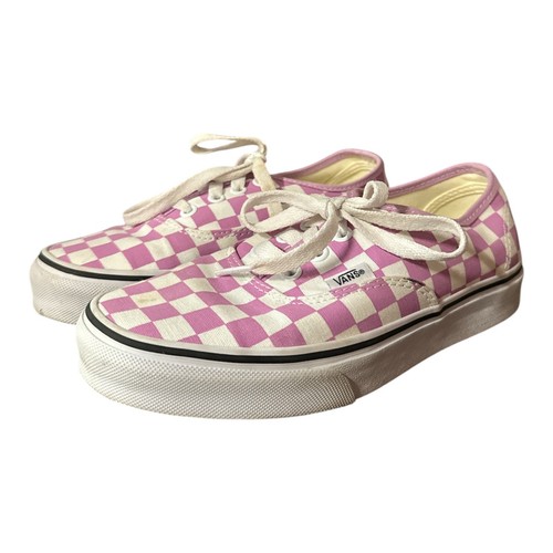 VANS Authentic | Arch Support | Low Top | Purple Checkered | M 4.5 | W ...