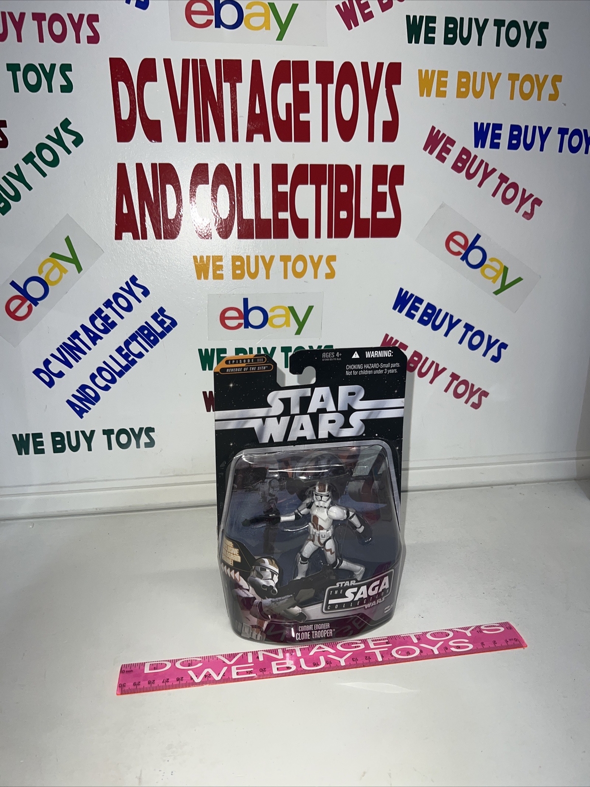 2006 Star Wars Saga Collection ROTS Combat Engineer Clone Trooper ...