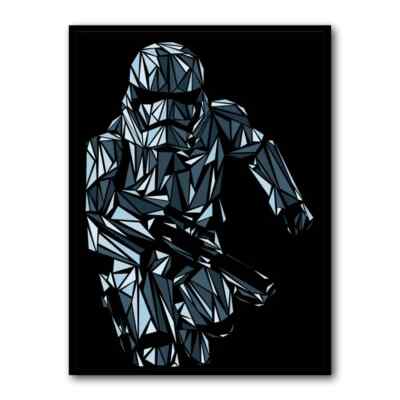 Stormtrooper Abstract Wall Art PREMIUM POSTER PRINT HIGH QUALITY THICK ...