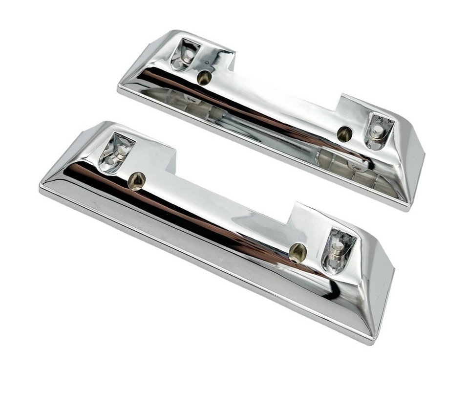 Pair Chrome Arm Rest Bases For 1964-1966 Ford Mustang | eBay