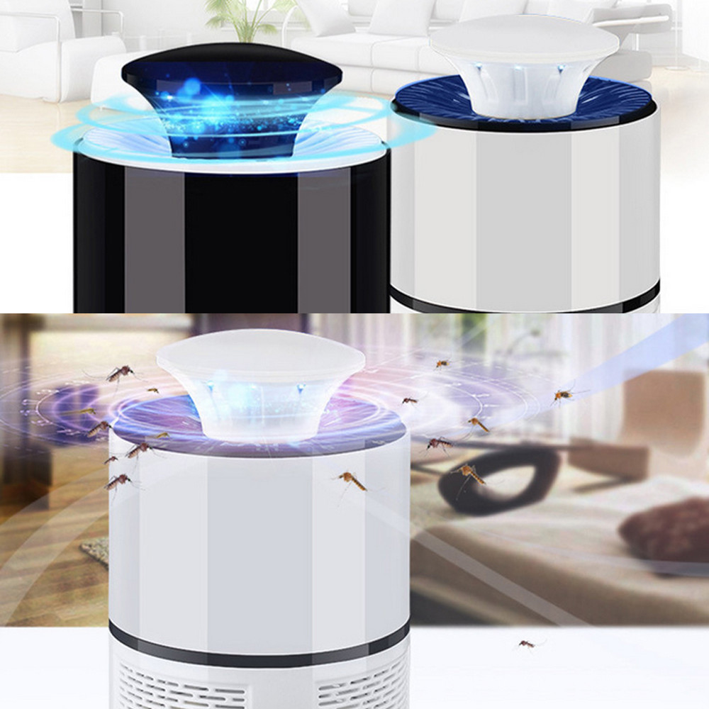 LED Electric Mosquito Fly Pest Bug Insect Trap Zapper Killer Home Night ...