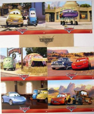 CARS - Pixar - John Lasseter - JEU de 6 PHOTOS / SET of 6 FRENCH LC | eBay