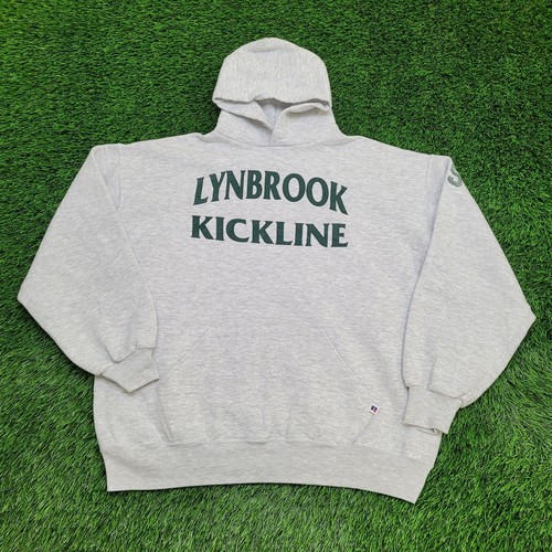 Vintage 80s Lynbrook Kickline Hoodie Womens XL 25x24 Cropped | eBay