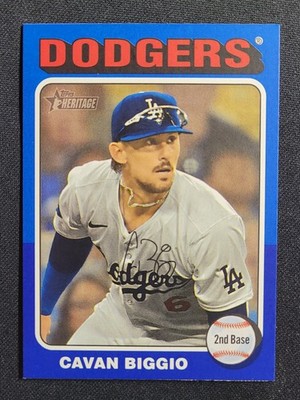 2024 Topps Heritage High Number Blue Border Cavan Biggio #521 | eBay