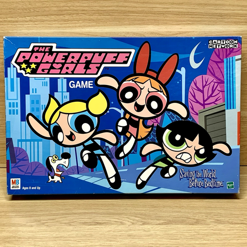 The Powerpuff Girls Board Game – Complete Cartoon Family Board Game, MB ...