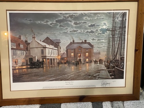 Rodney Charman Limited Edition Print 68/350 The Customs House Poole ...