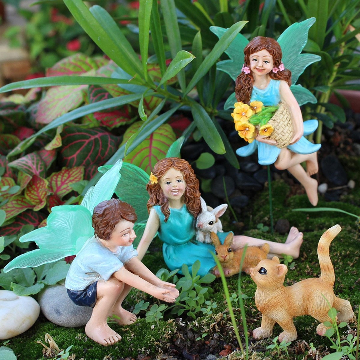 Miniature Statues For Gardens