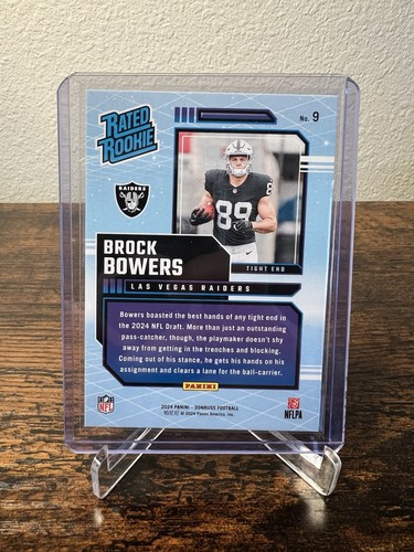 2024 Panini Donruss – Brock Bowers #9 Rated Rookies Retro!! | eBay