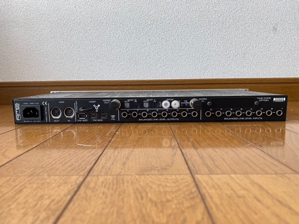 RME Fireface 800 Firewire Audio Digital Recording interface Confirmed ...