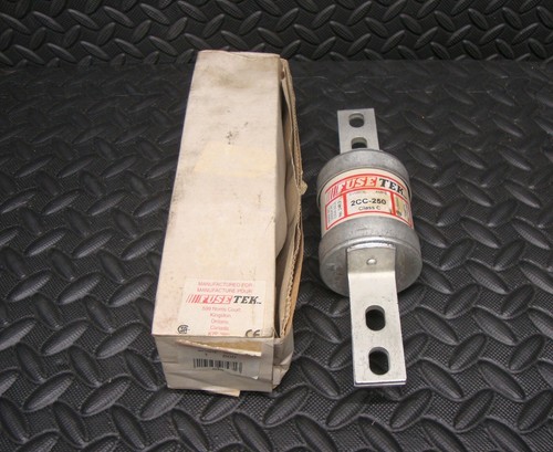 NEW Fusetek 2CC-250 Fuse 250 Amp 600 Volt AC HRC Class C Fuse Tek | eBay