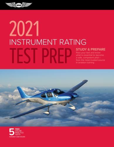 ASA Test Prep Ser.: Instrument Rating Test Prep 2021 : Study and ...