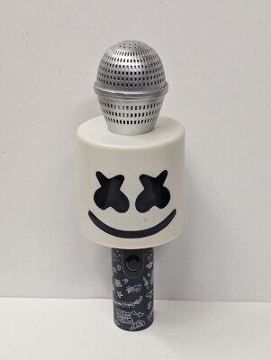 DJ Marshmello Luminous LED Microphone Halloween Costume Music Accessory ...