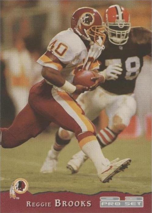 1993 Pro Set - Reggie Brooks #447 (RC) for sale online | eBay